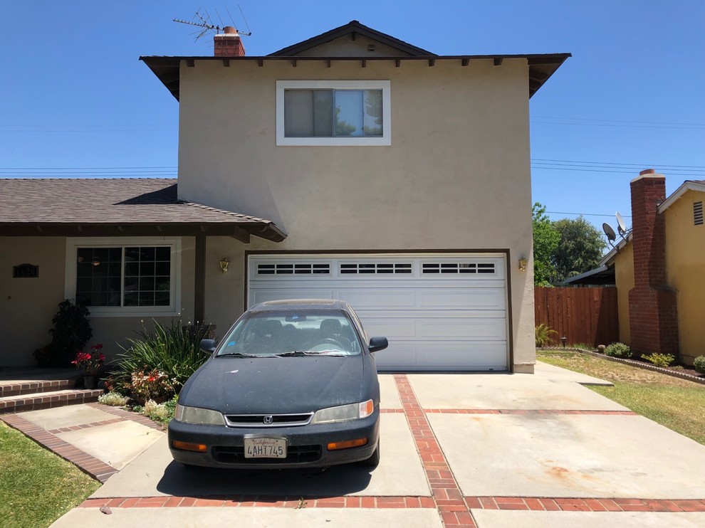 Off-Centered Window Above Garage