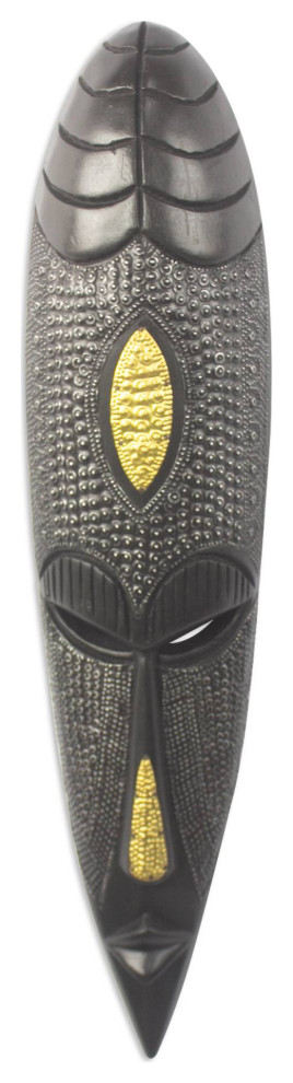 Novica Handmade Strength In Unity African Wood Mask - Tropical ...