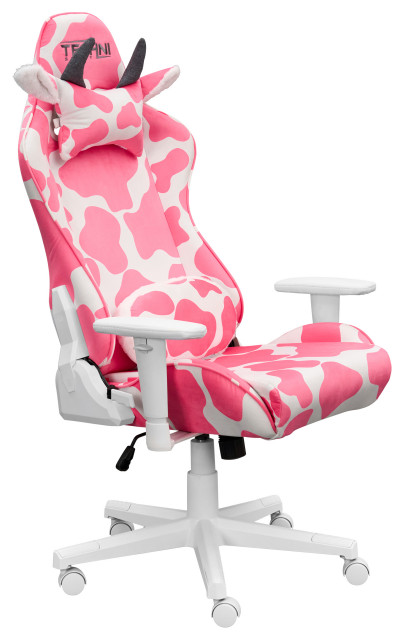 TS85 Lavender COW Series Gaming Chair - Modern - Gaming Chairs - by Rta ...