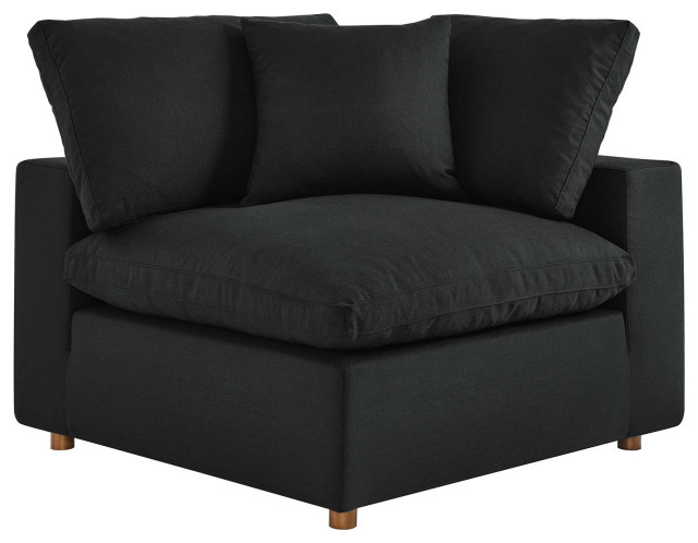 Commix Down Filled Overstuffed Corner Chair - Contemporary - Armchairs ...