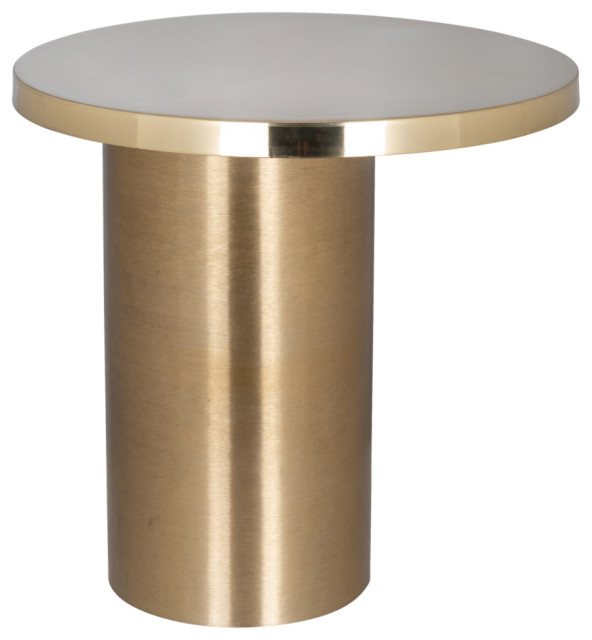 Modern Gold End Table | OROA Naya - Modern - Side Tables And End Tables ...