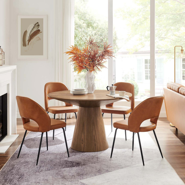 Anita 47" Round Dining Table - Transitional - Dining Tables - by Modern ...