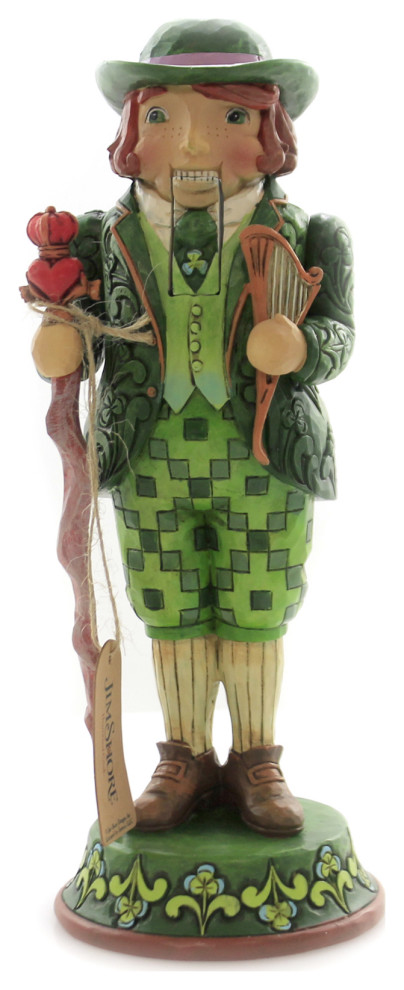 Jim Shore I'M QUITE CHARMING Polyresin Irish Nutcracker 6004244 ...