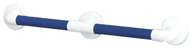 Heavy Duty 36-in Grab Bar, Blue - Grab Bars - by Transolid | Houzz