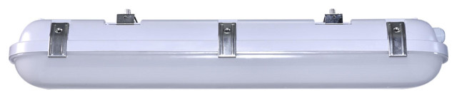 2', 20W, Vapor Tight Linear Fixture, CCT Select, IP65/IK08, 0-10V Dim ...
