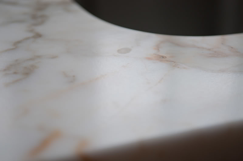 Removing Etch Marks from Marble