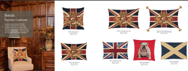 British Cushions