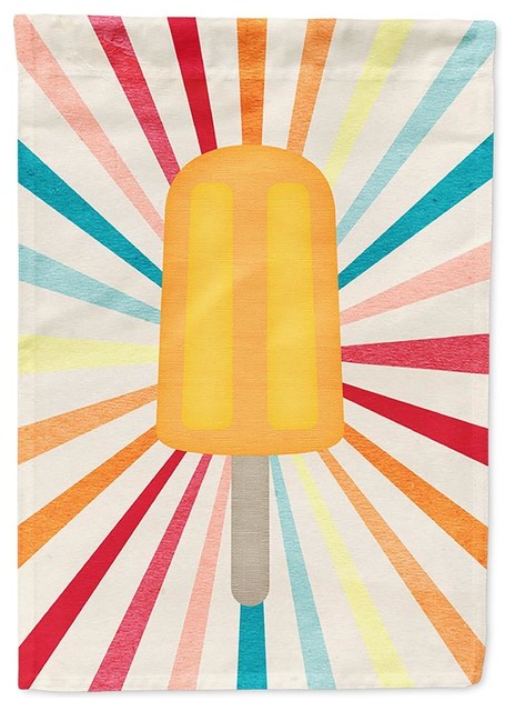 Orange Popsicle Flag Garden Size - Contemporary - Flags And Flagpoles ...