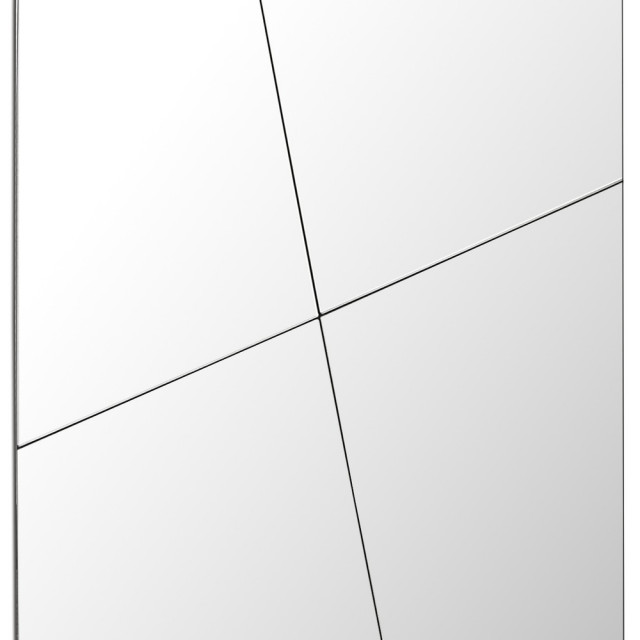 22" Clear Unframed Accent Mirror - Contemporary - Bathroom Mirrors - by ...