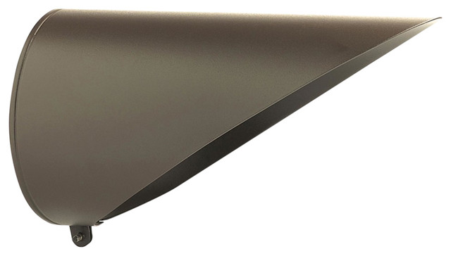 Landscape Accessory PAR38 Long Cowl in Textured Bronze - Transitional ...