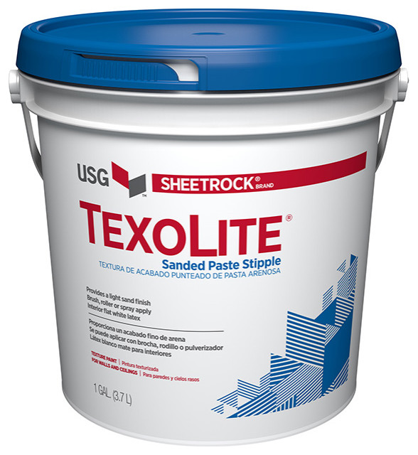 SHEETROCK 545600 Texolite Wall and Ceiling Texture Paint 1-Gallon, Sand ...