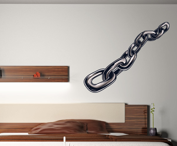 Symbol Chain Vinyl Wall Decal SymbolChainUScolor002 - Contemporary ...