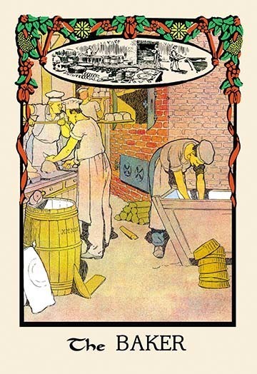 The Baker, 12" x 18" - Traditional - Prints And Posters - by Buyenlarge ...