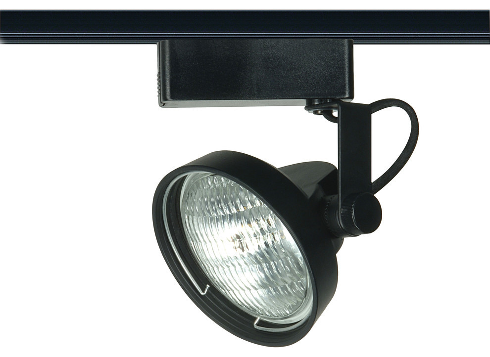 1 Light PAR36 Track Head Gimbal Ring - Transitional - Track Heads And ...