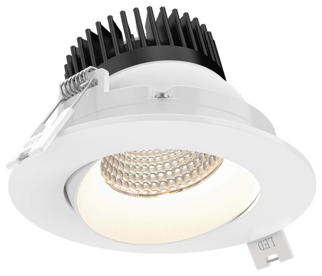 DALS Lighting GBR35-CC Revolve 3-1/2" Integrated LED Round - Recessed ...