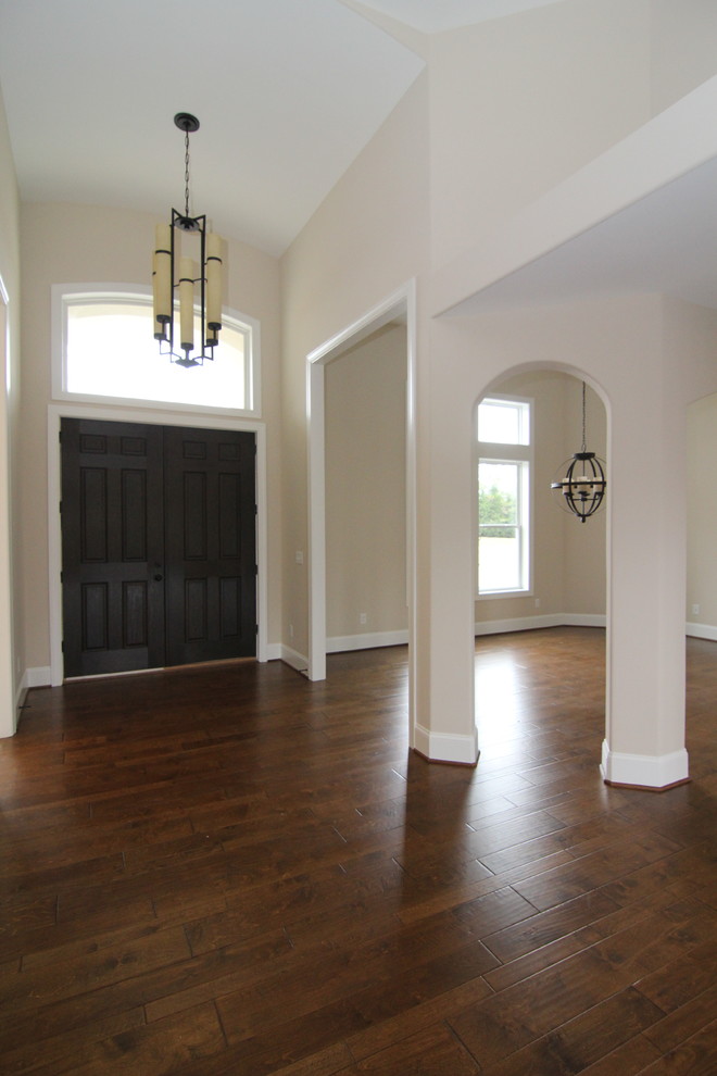 Barrel Vaulted Foyer with Tall Ceilings - Contemporary - Raleigh - by ...
