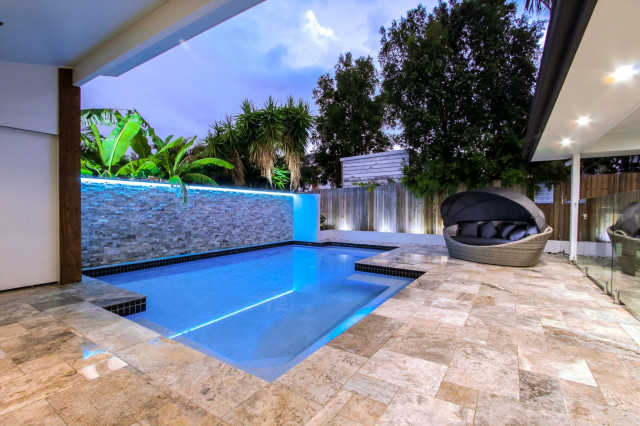 Carina in Brisbane Project - Bali Pools - Modern - Swimming Pool & Hot ...