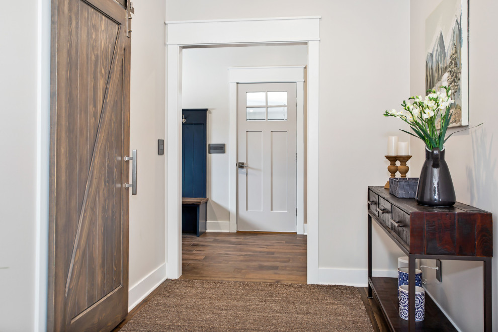 Spacious Modern Ranch Home - Hall - New York - by A la Maison Home and ...