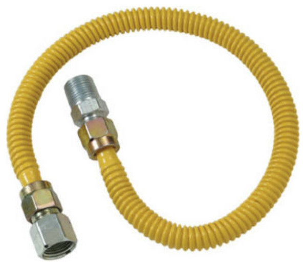 BrassCraft CSSD54-60-P SD Series Stainless Steel Gas Appliance ...