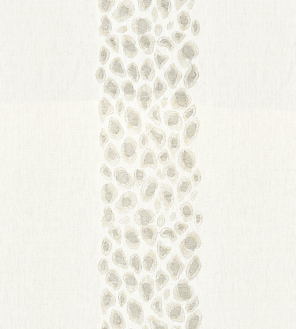 Catwalk Embroidery, Pearl - Contemporary - Fabric - by Scalamandre | Houzz