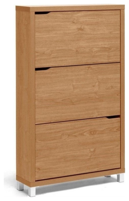 Simms Shoe Cabinet in Maple - Transitional - Shoe Storage - by ...