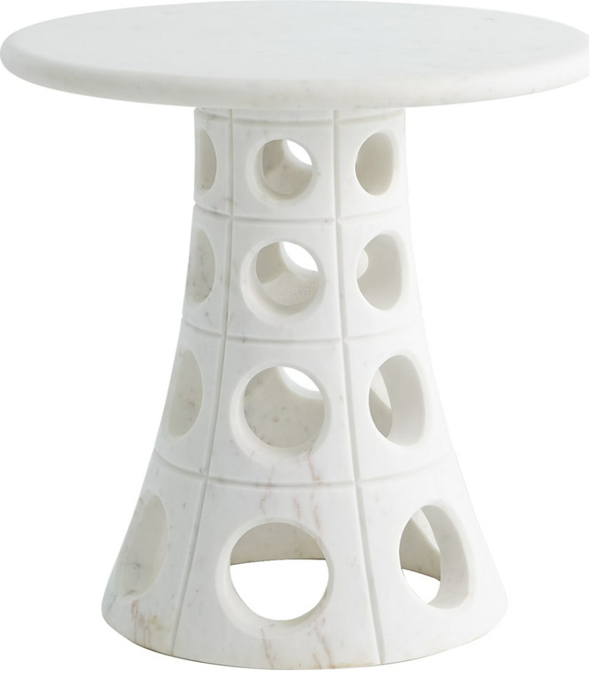 Taper Circle Side Table - Traditional - Side Tables And End Tables - by ...