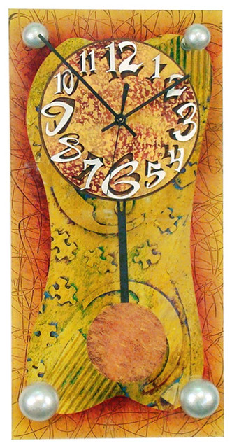 February Wall Clock - Contemporary - Wall Clocks - by david scherer | Houzz