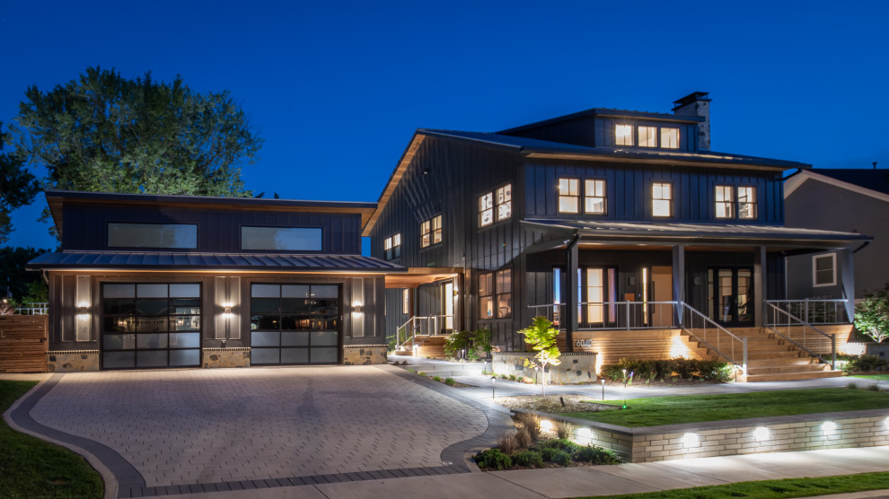 Modern Custom Home Full of Style and Function - Contemporary - Exterior ...