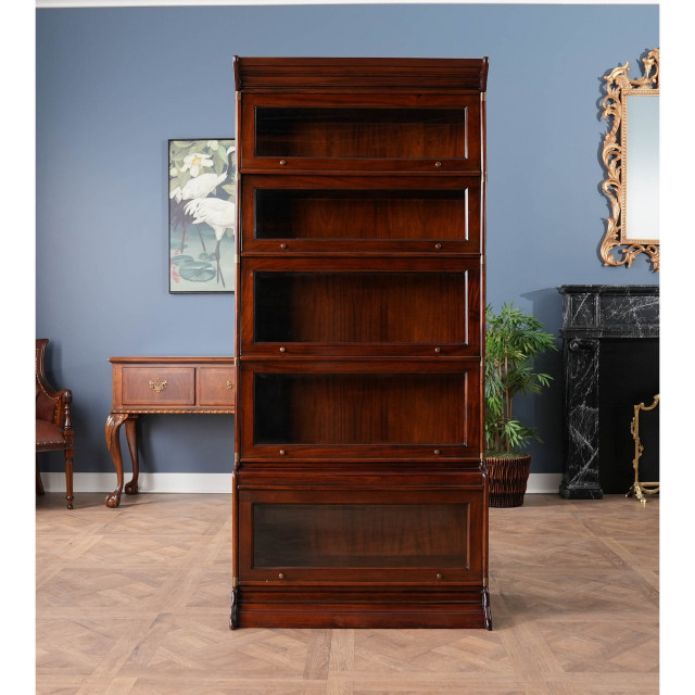 Stacking Mahogany Bookcase - Traditional - Bookcases - by Niagara ...
