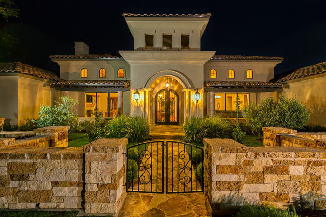 Mediterranean Home, Cordillera Ranch - Mediterranean - Exterior ...