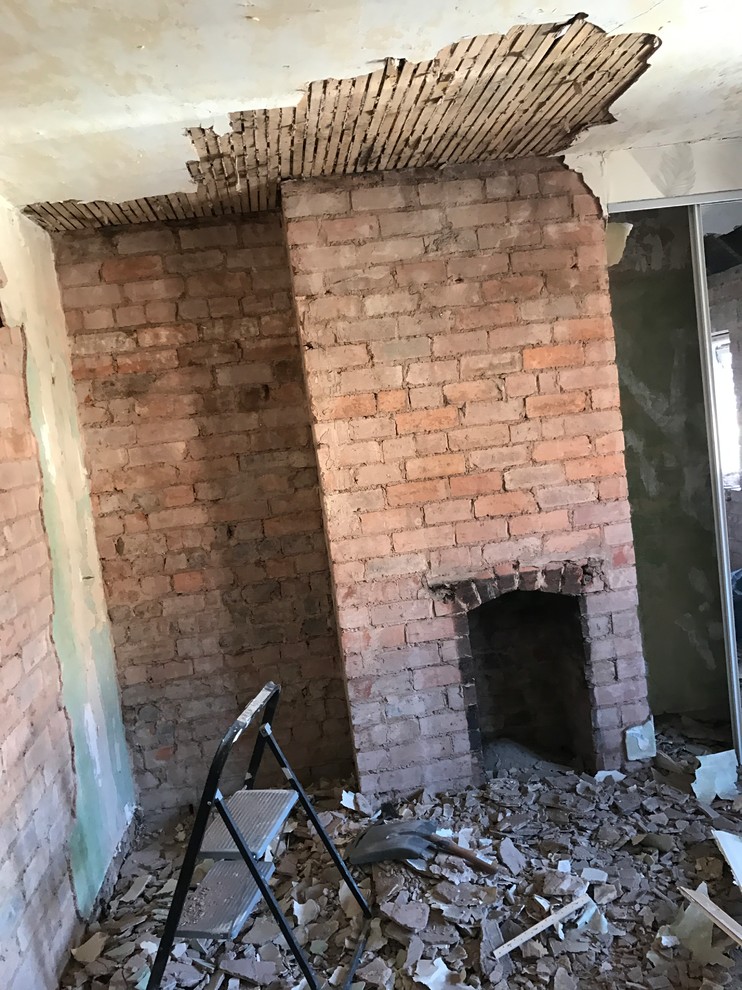 Off set fireplace | Houzz UK