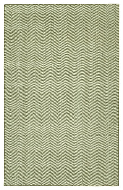 Kaleen Ziggy Collection Rug, Olive, 2'x6' - Contemporary - Outdoor Rugs ...