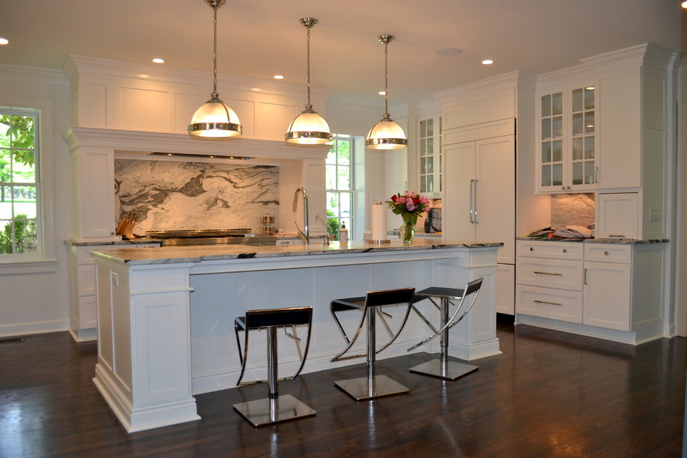 Schuler White Shaker Kitchen - Craftsman - Nashville - by Melissa ...