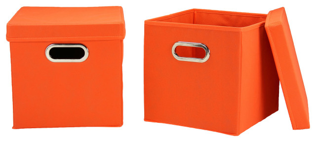 Storage Bins With Lids - Contemporary - Storage Bins And Boxes - by ...