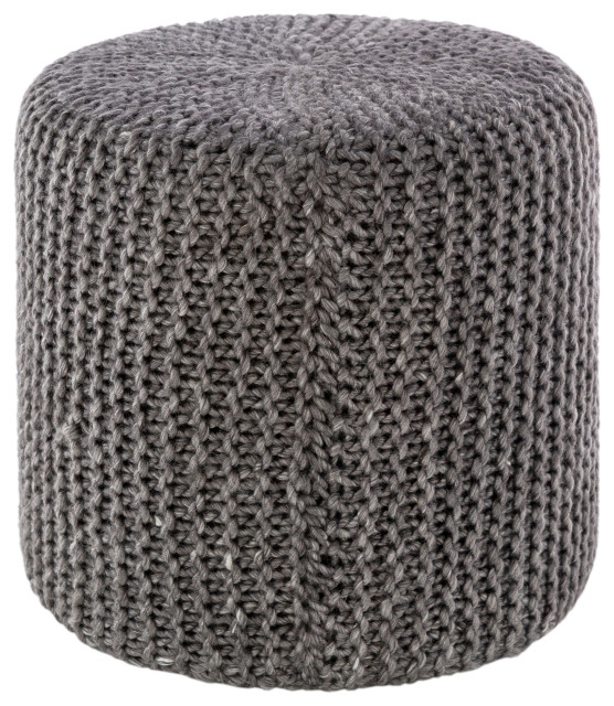 Prado POPF-004 18"x18"x16" Pouf, 18"x18"x16" - Scandinavian - Floor Pillows And Poufs - by GwG ...