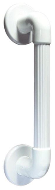 Heavy Duty 12-in Grab Bar, White - Grab Bars - by Transolid | Houzz