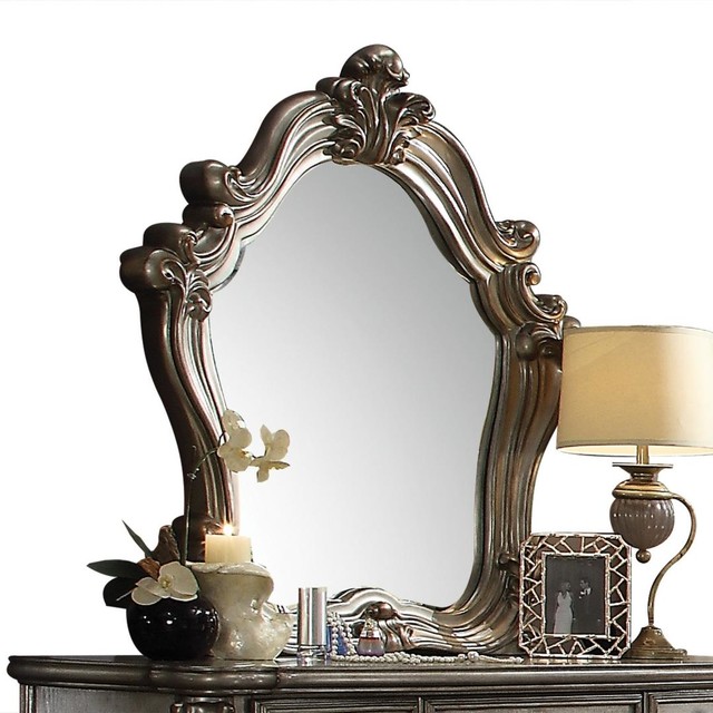 Acme Mirror in Antique Platinum Finish 26844 - Victorian - Wall Mirrors ...