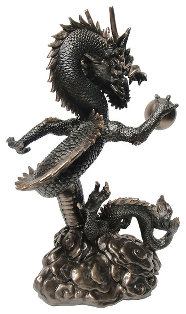 Asian Four Toe Dragon - Asian - Decorative Objects And Figurines - by T ...