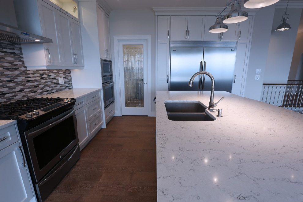 Silestone White Arabesque Quartz Kirschner Mountain - Modern ...