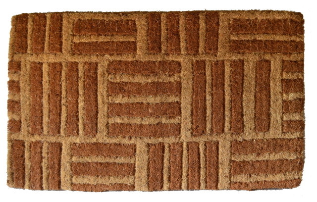 Criss Cross Door Mat, ID694TCM - Contemporary - Doormats - by Knobbery ...