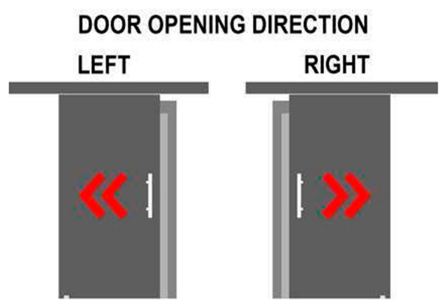 Sliding Glass Door With Frosted Design & Faceted Stones ALU100, 42"x81 ...