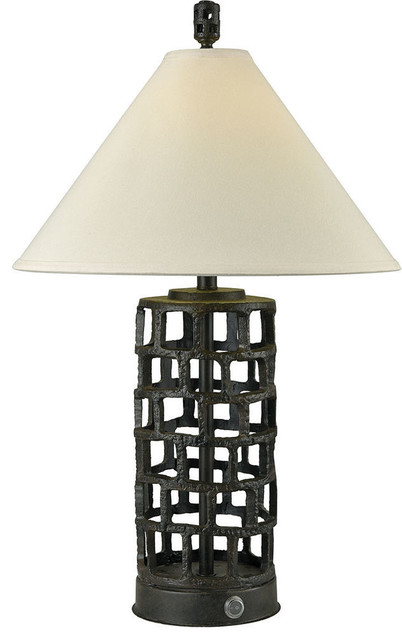 Dimond Lighting Rook Table Lamp - Industrial - Outdoor Table Lamps - by ...