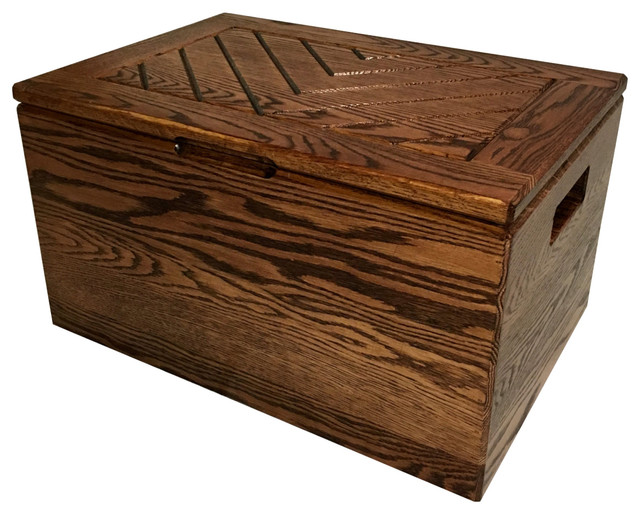Classic Oak Chest - Rustic - Accent Chests And Cabinets - by CW ...