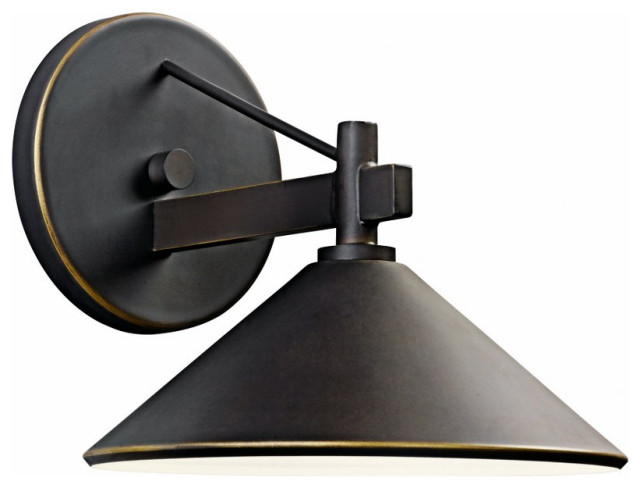 1 light Outdoor Wall Bracket - 8 inches wide - Outdoor - Wall Mounts ...