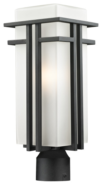 Z-Lite 549PHB-BK-R Abbey Outdoor Post Light - Transitional - Post ...