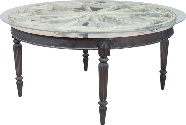 Artifacts Round Dining Table - Traditional - Dining Tables - by ...
