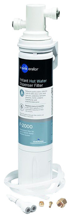 InSinkErator Water Filter, F-2000S - Contemporary - Water Filtration ...