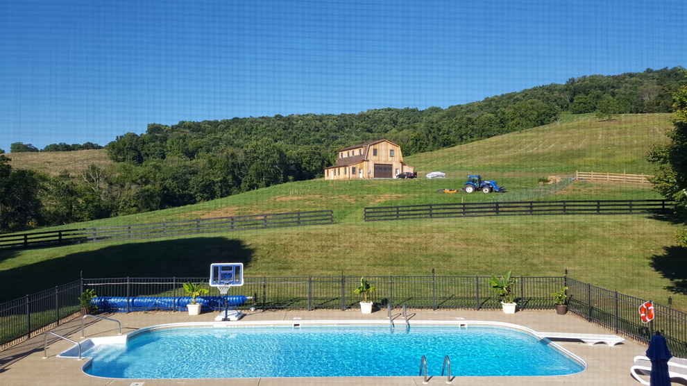 Planting a 100' treeline privacy fence