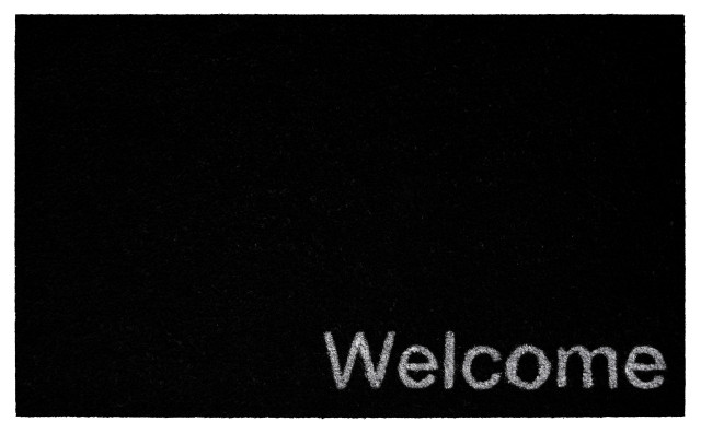 Calloway Mills Collins Black Pastel Welcome Doormat, 24x36 ...