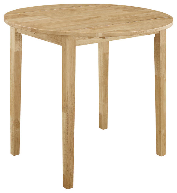Bucknell 3-piece Dining Set With Drop Leaf Natural and Tan ...